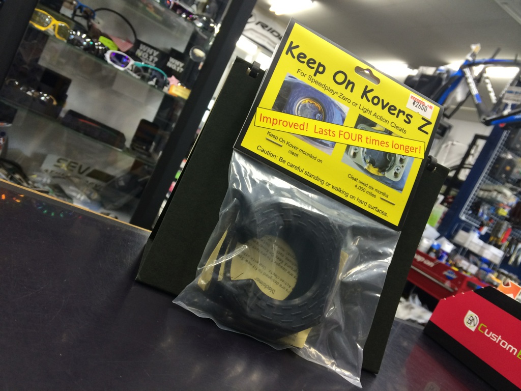 Keep On Kovers Z スピードプレイ専用クリートカバー : -INFINITY-兵庫県唯一のロードバイクを専門とするショップです。